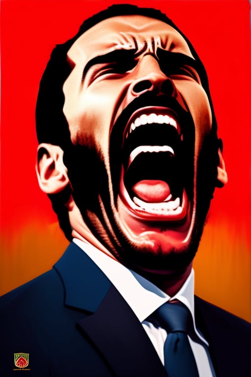 Screaming Mad Cartoon