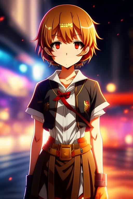 Anime Boy Holding Crying Girl