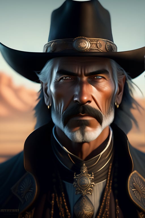 Anime Western Cowboy