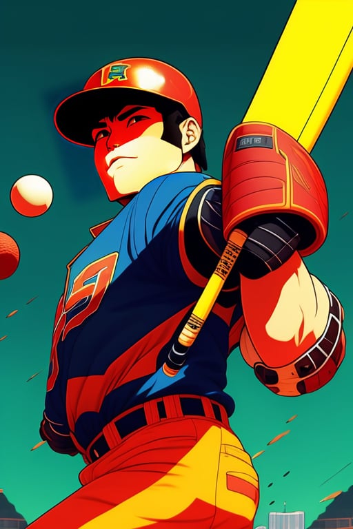 Baseball Bat Cartoon