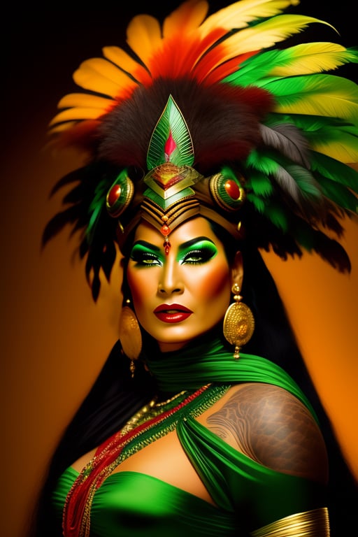 Aztec Princess Makeup