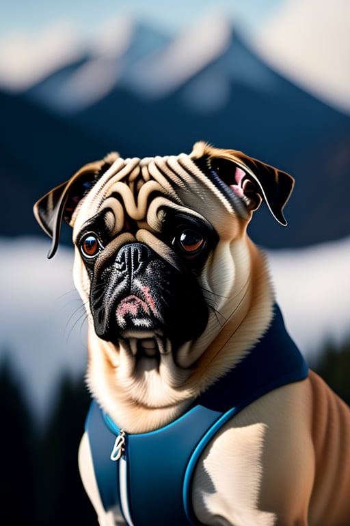 Pug In A Gorilla Suit