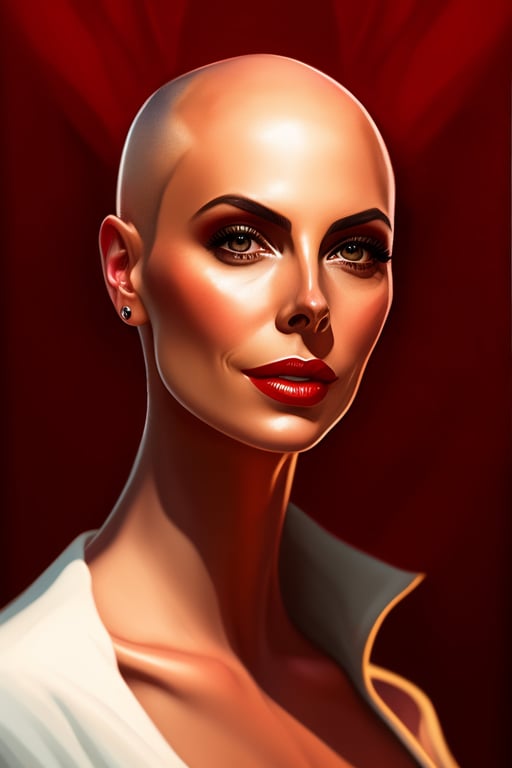 Bald Chick In Star Trek