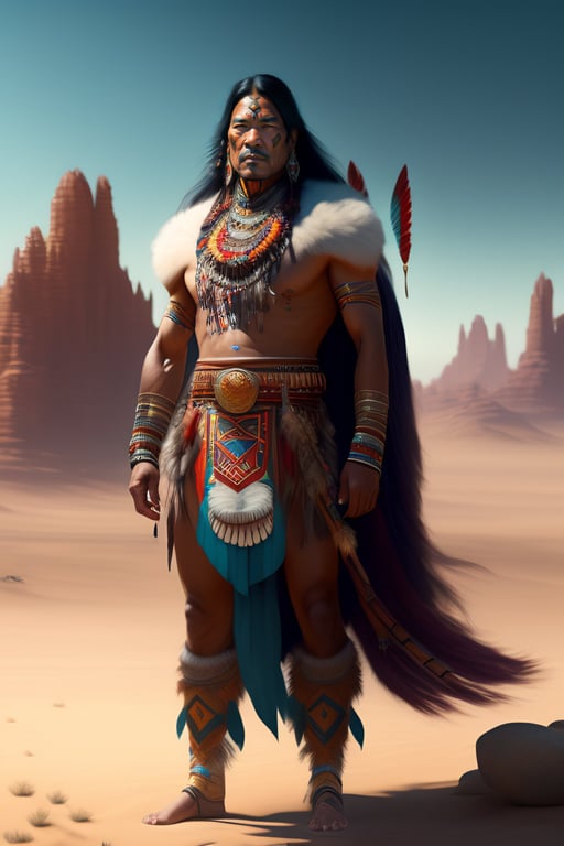 Native American Shaman Art