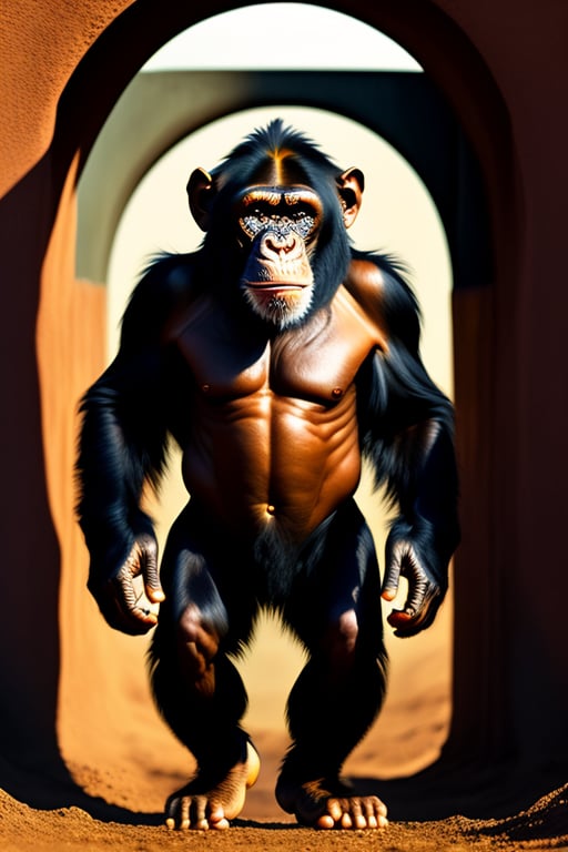 Muscular Chimpanzees