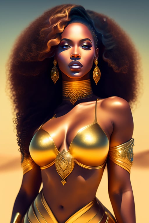 Lexica Beautiful Woman African Goddess