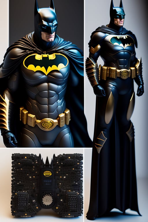 Lexica - batman outfit