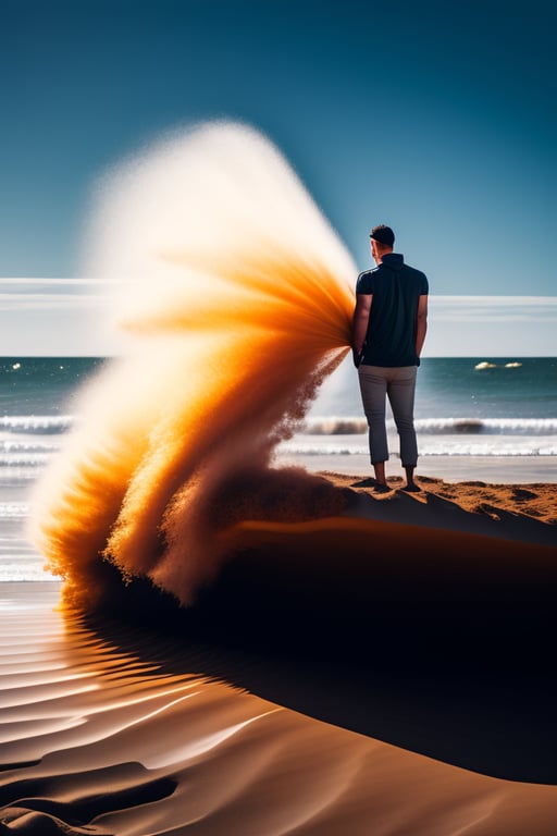 Lexica - grainy sand