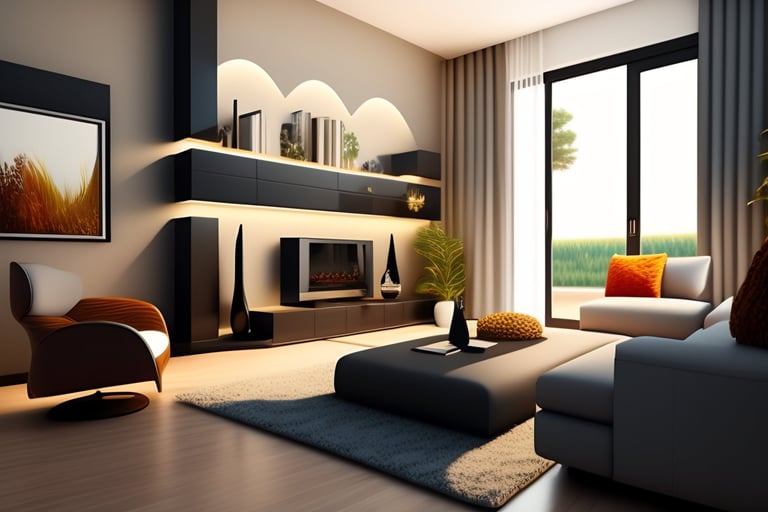 Lexica - living room interior design