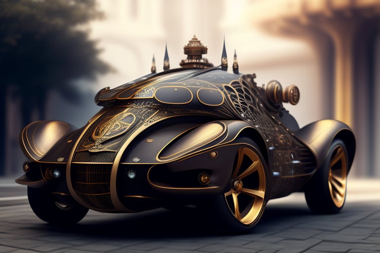 Steampunk Automobile