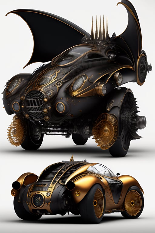 Steampunk Batmobile