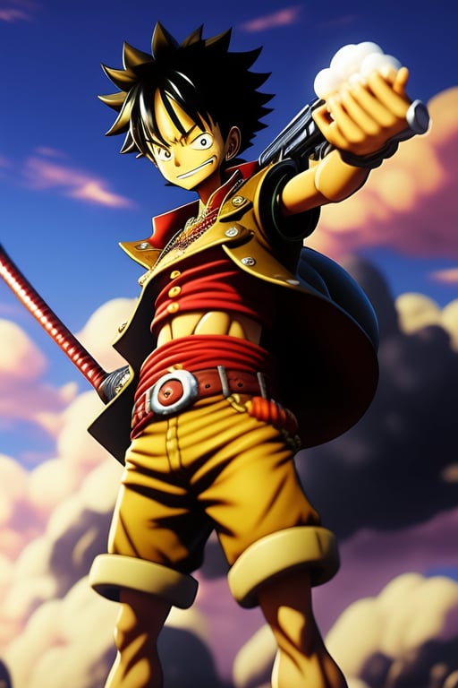 Lexica - very detailed masterpiece of luffy