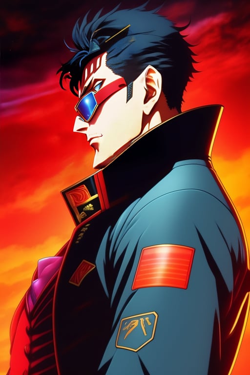 Gendo Ikari Laughing