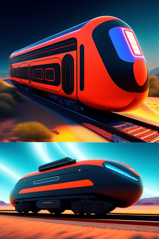Futuristic Concept Train
