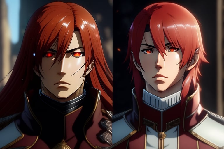 Male Anime Characters With Red Hair