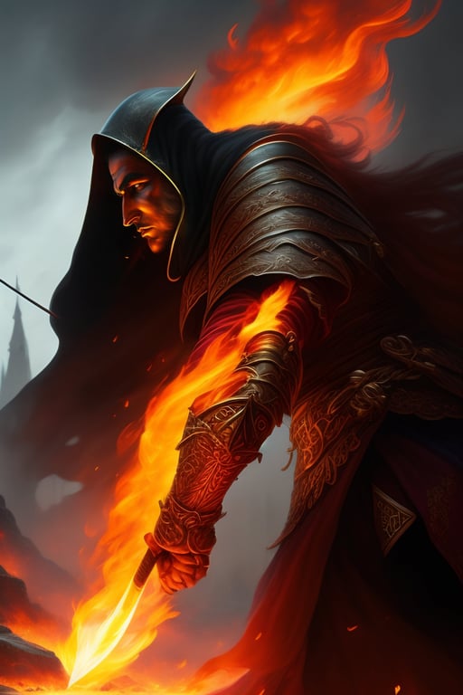 Fire Wizard Art