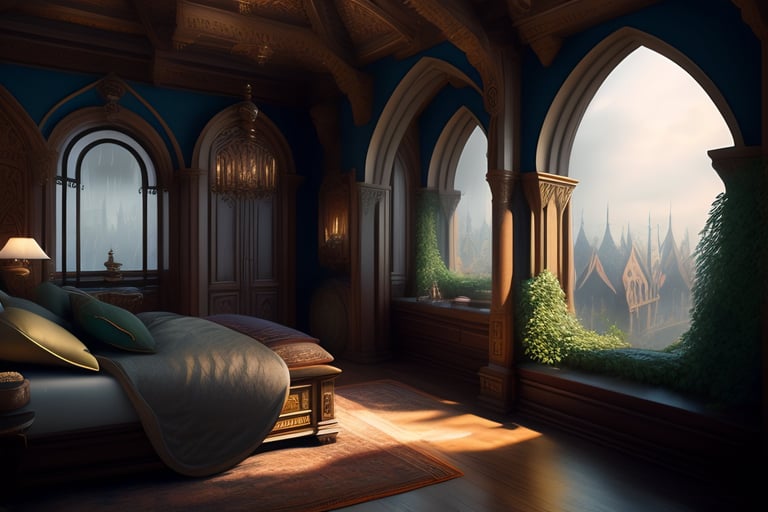 Medieval Princess Bedroom
