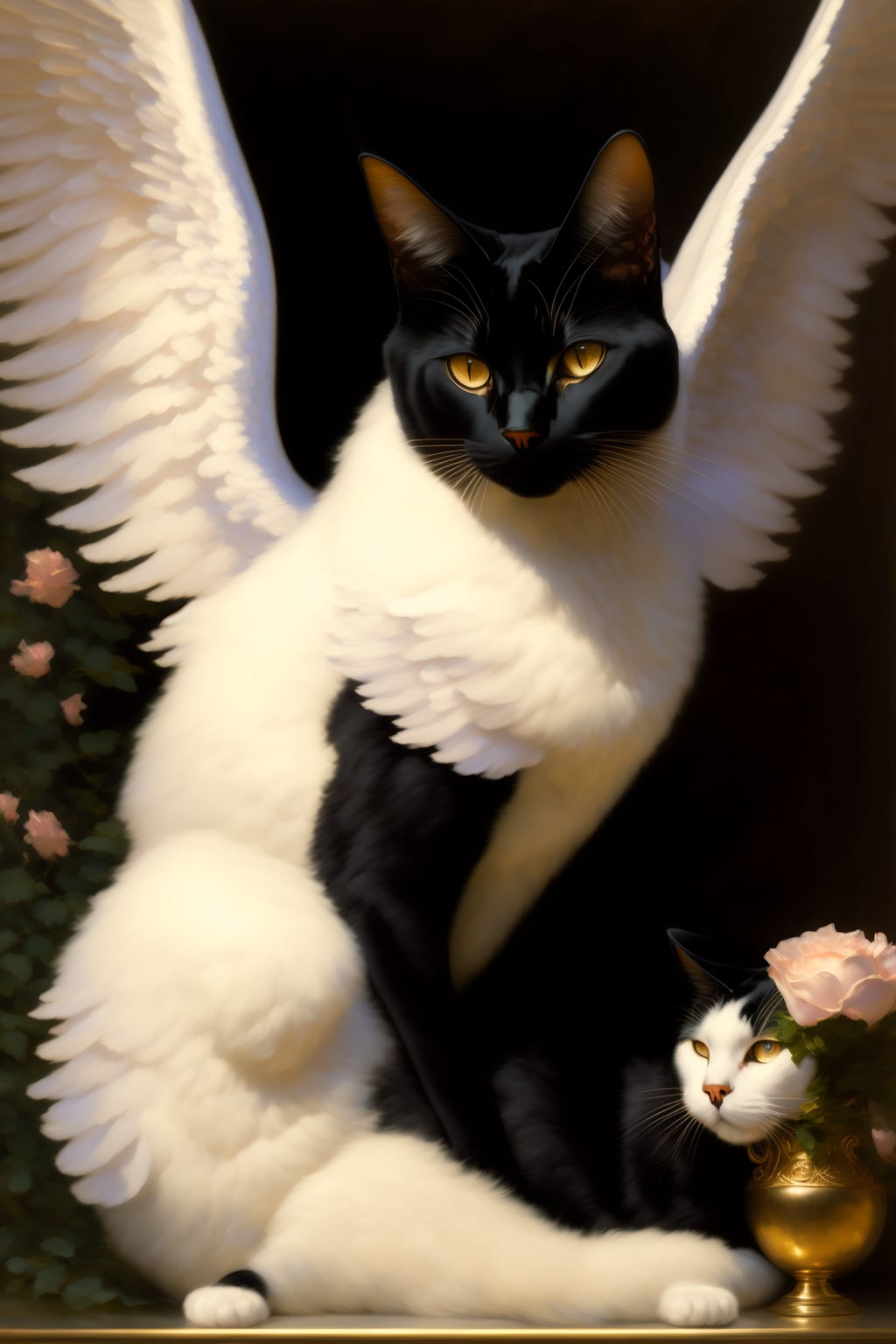 Cute Anime Cats With Wings