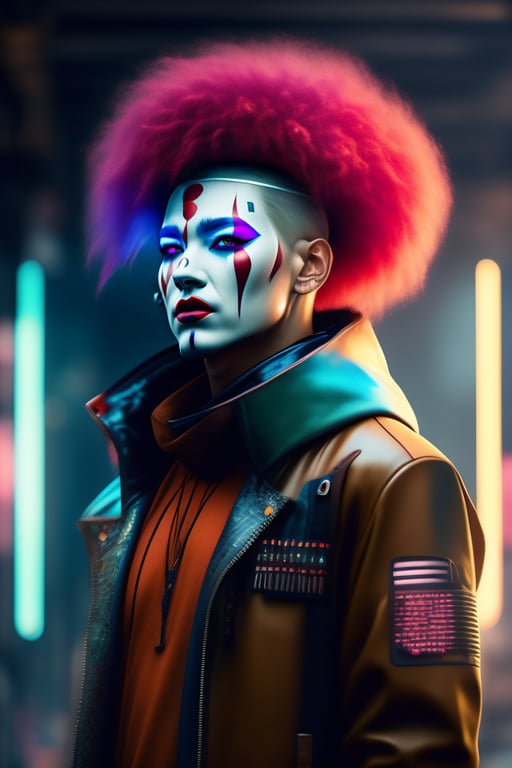 Lexica - cyberpunk clown