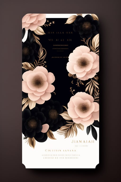 Artist Palette Invitation Template