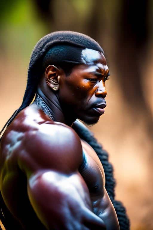 Lexica - tarzan with heavy muscles