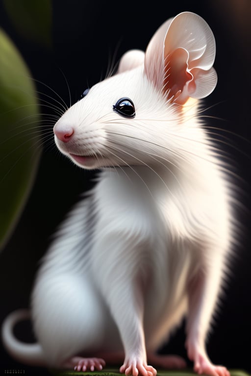 Cute White Rats