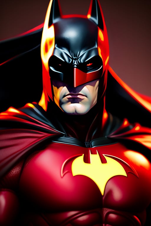 Red Batman Suit