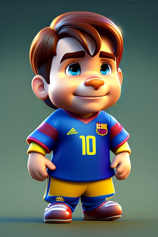 Lexica - messi at 5 years old
