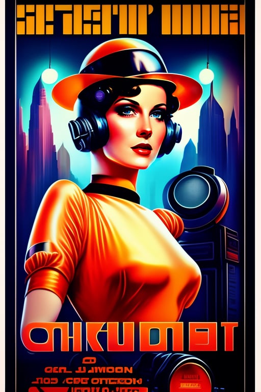 Lexica - retro poster
