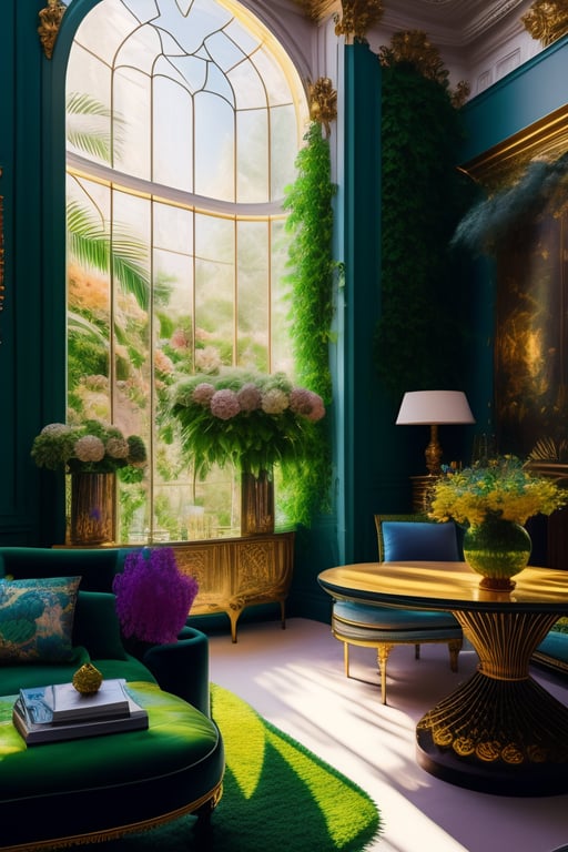 Lexica - maximalist aesthetic