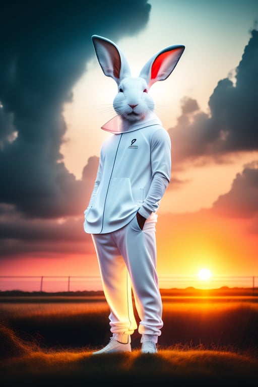 Half Human Half Rabbit