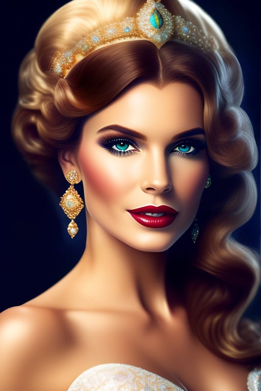 Lexica - beauty queen girl