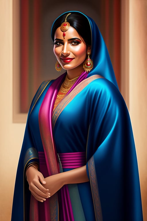 Lexica - pakistani woman