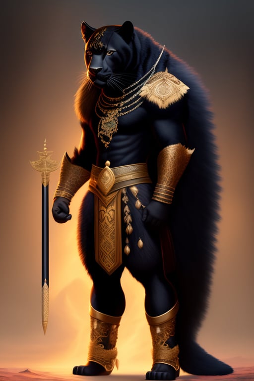 Humanoid Panther