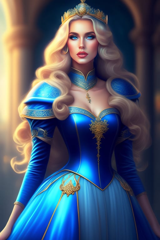 Lexica - beautiful princess fantasy