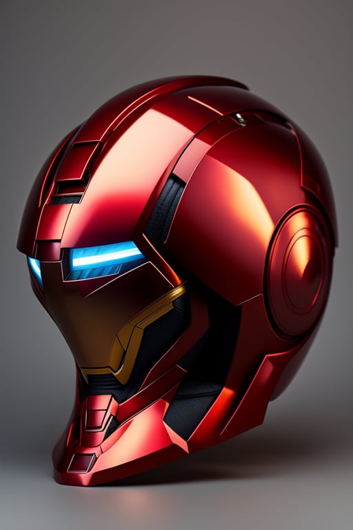 Iron Man Helmet Side View