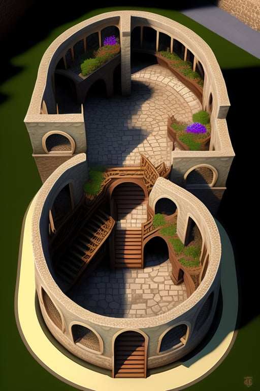 Lexica - top down view