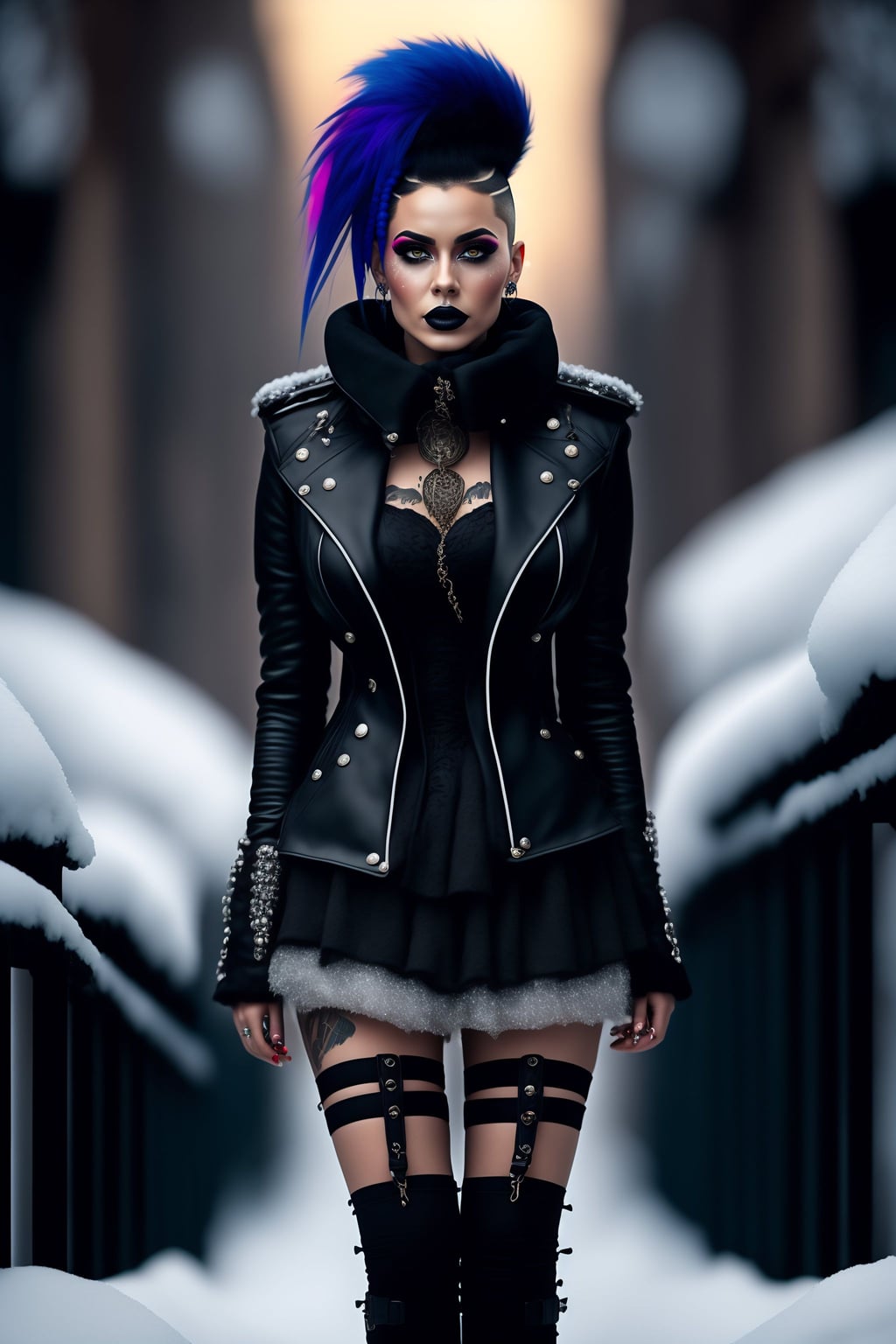 Lexica - goth girl