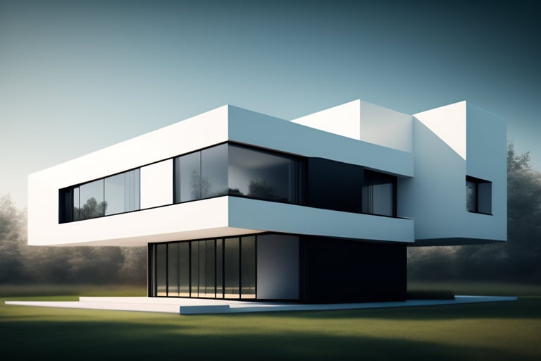 Lexica - house with minimalism architecture
