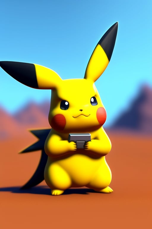 Lexica - pikachu anime