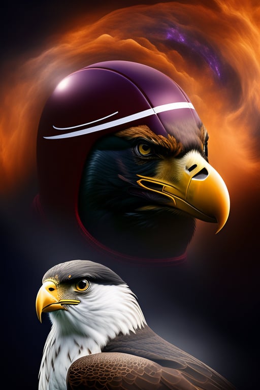 Vladimir Putin Riding An Eagle