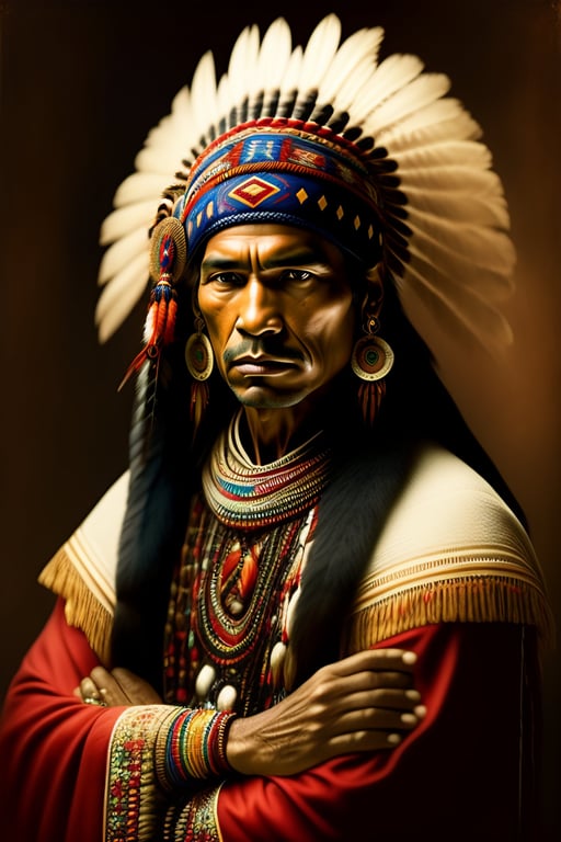 Traditional Native American Warrior Clothing