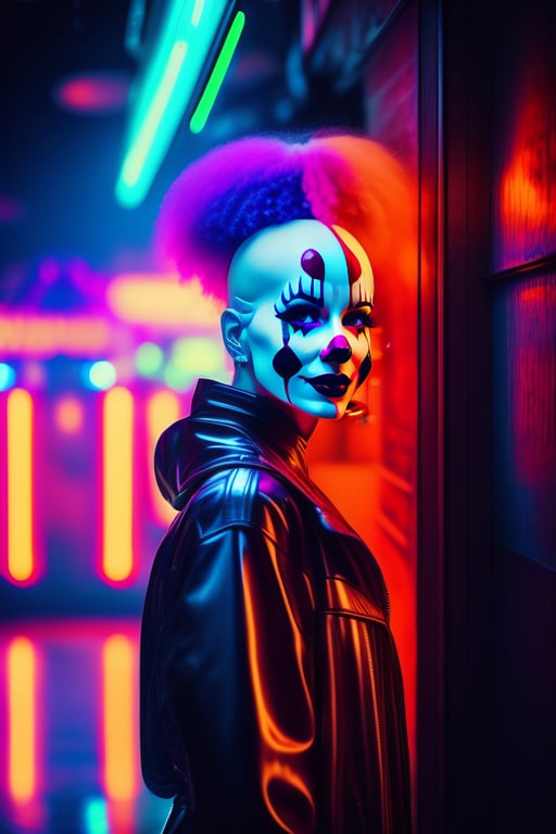 Lexica - cyberpunk clown
