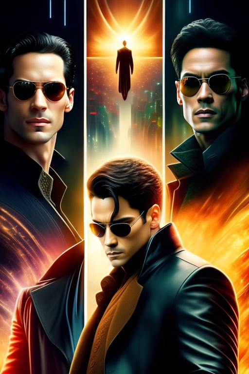 Lexica - portrait of the matrix