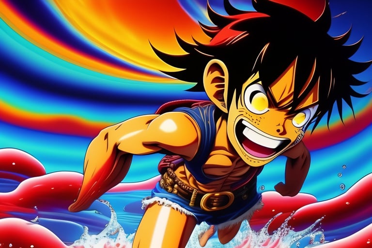 Lexica - luffy on the table