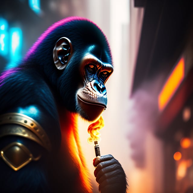 Lexica - gorilla cyberpunk