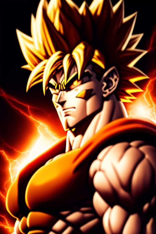 Lexica - super saiyan