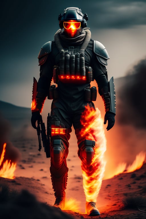 Futuristic Firefighter