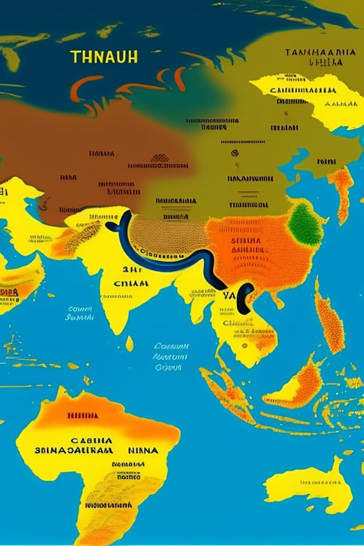 Indus Valley Civilization World Map