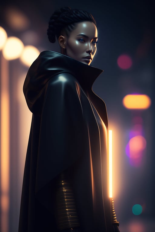 Lexica - cyberpunk batgirl
